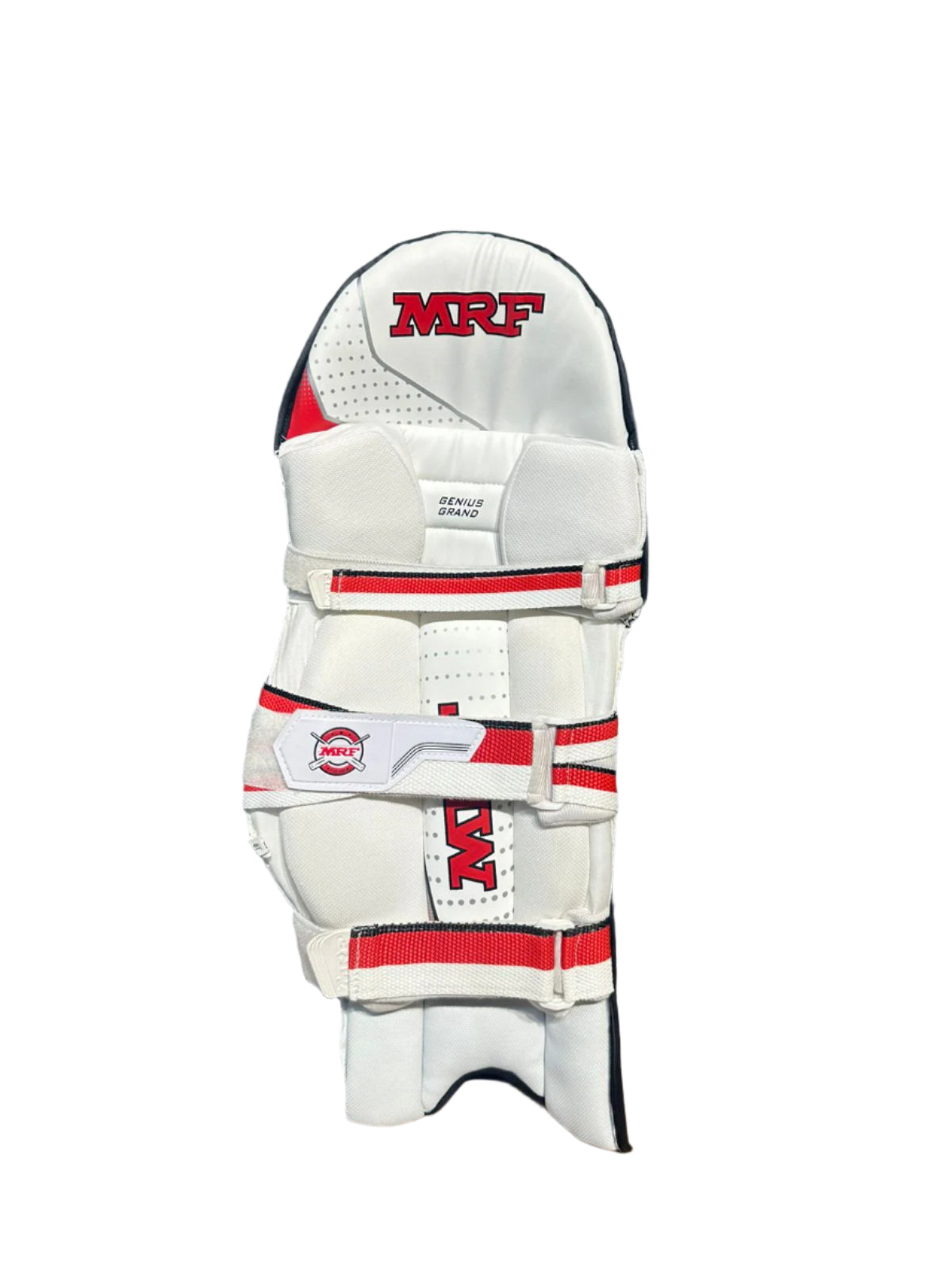 MRF Genius Grand Batting Pads Black Cricket Size